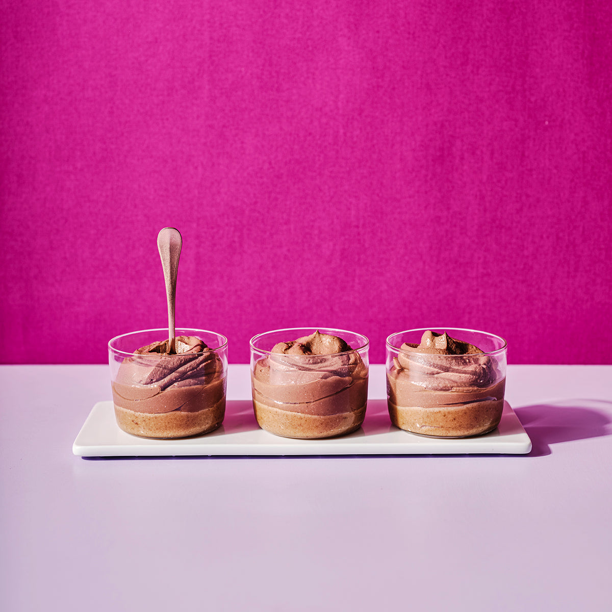 Vegan Chocolate and Peanut Butter Pots Recipe | Pip & Nut