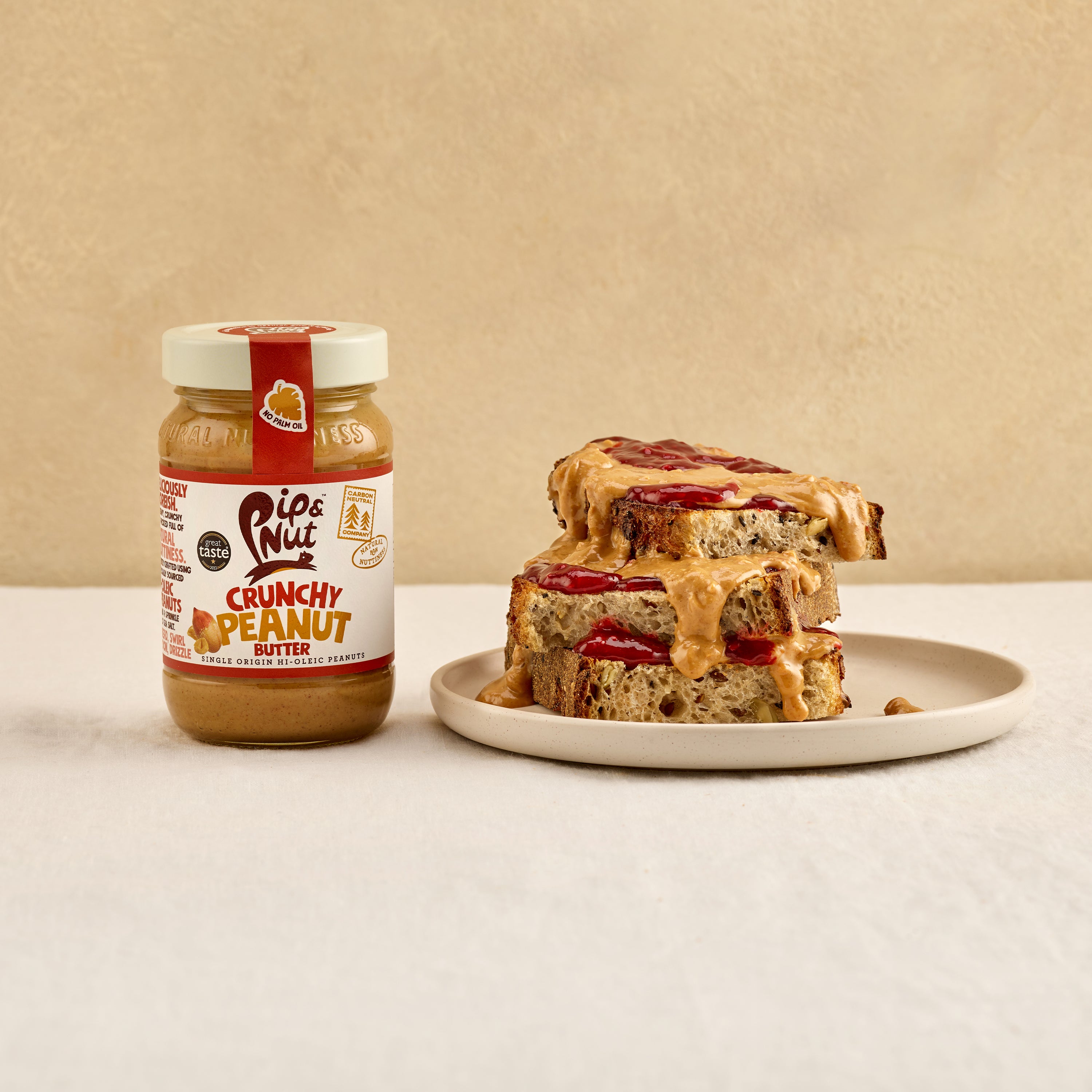 Peanut & Almond Butter Jars | Pip & Nut