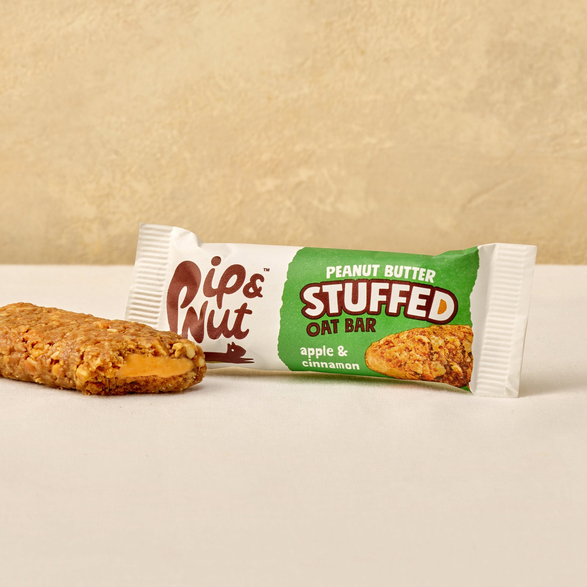 Peanut Butter Stuffed Oat Bars – Pip & Nut