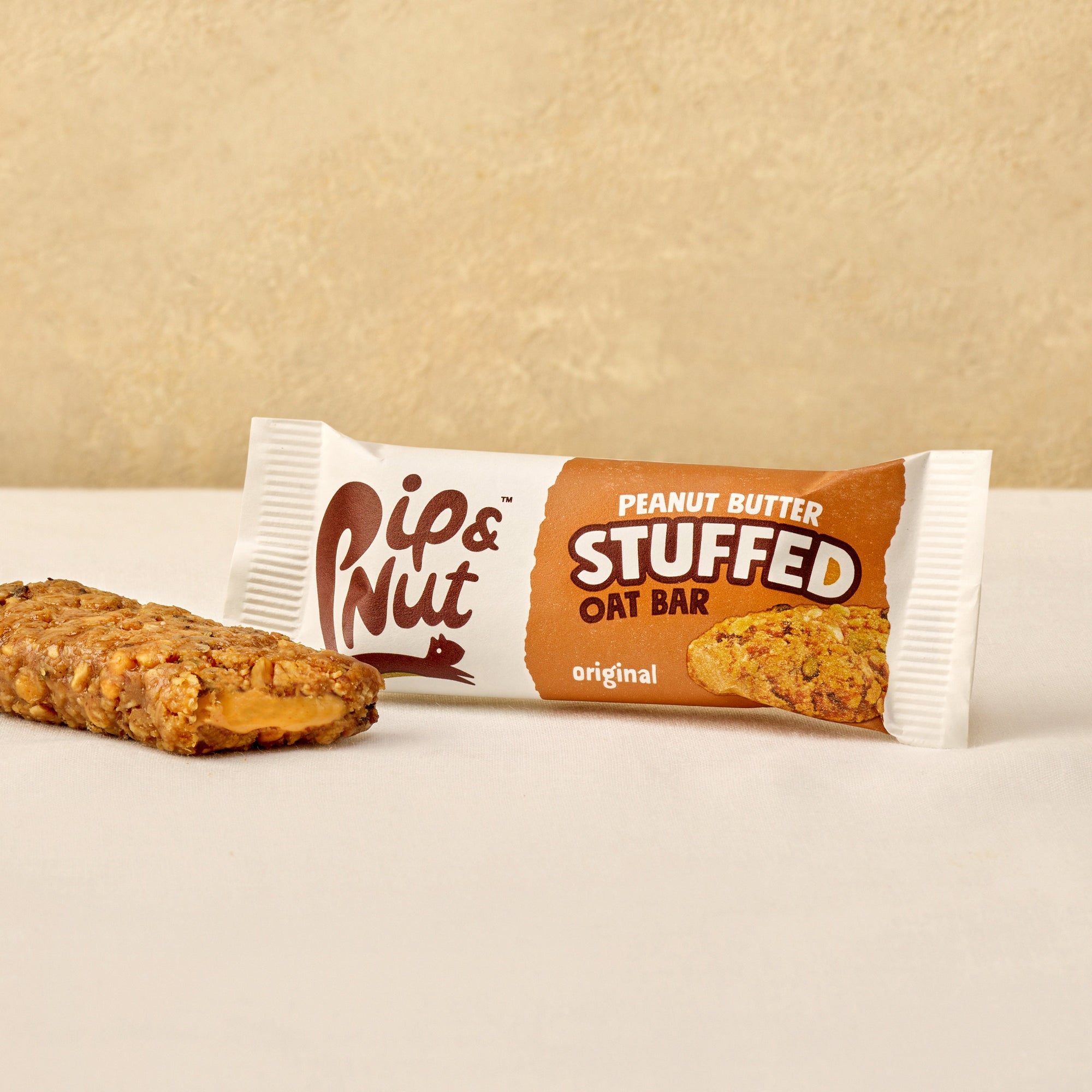 Peanut Butter Stuffed Oat Bars – Pip & Nut