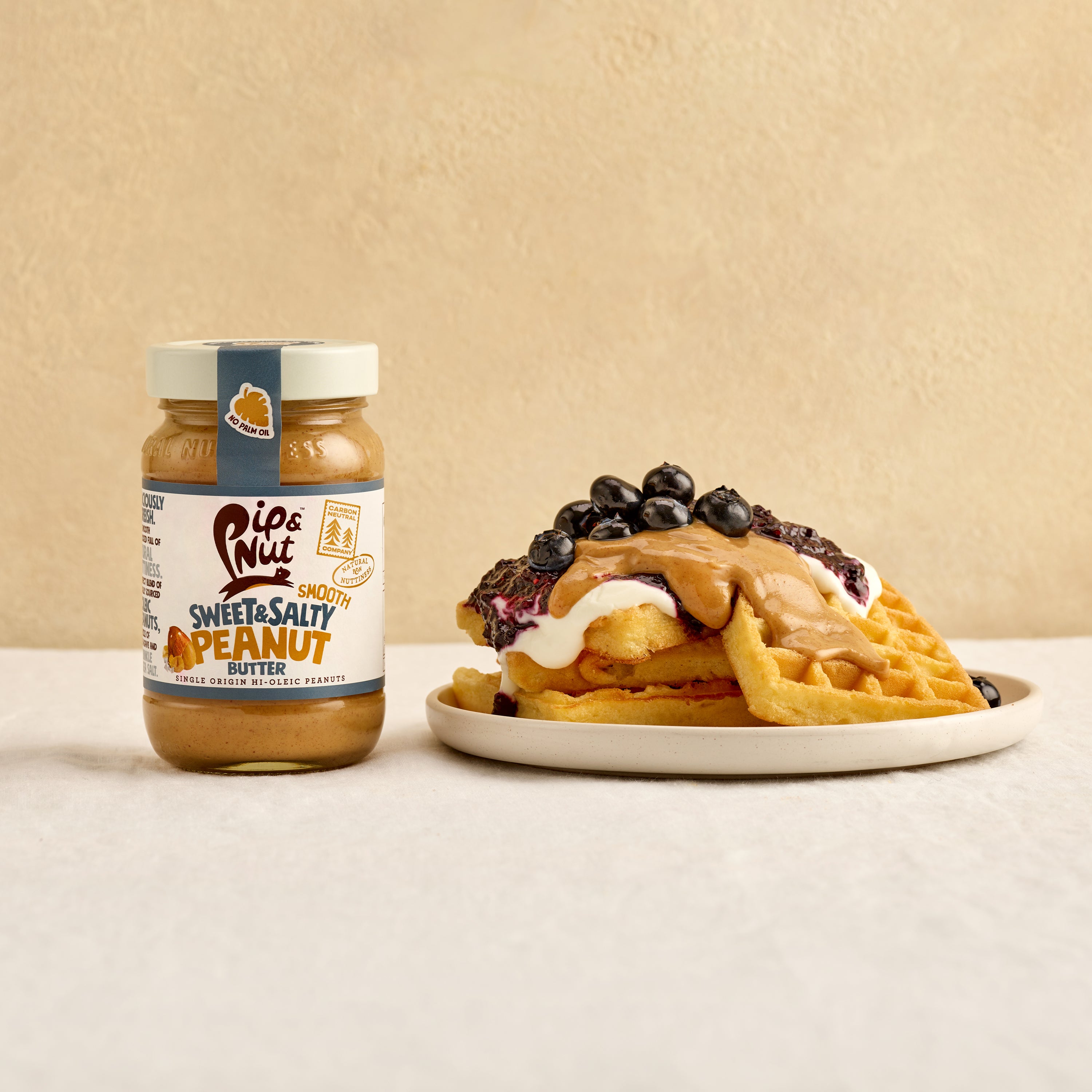 Sweet & Salty Smooth Peanut Butter Jar | Pip & Nut