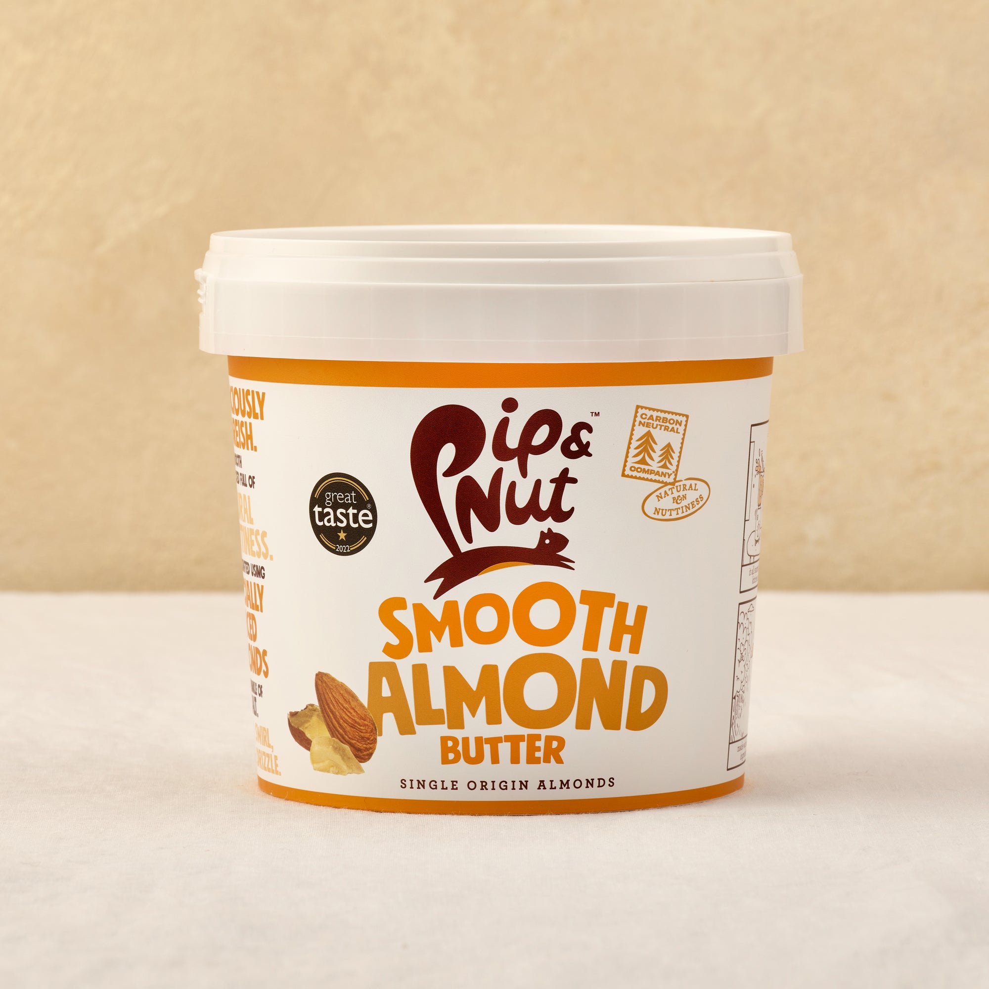 Peanut & Almond Butter 1kg Tubs | Pip & Nut