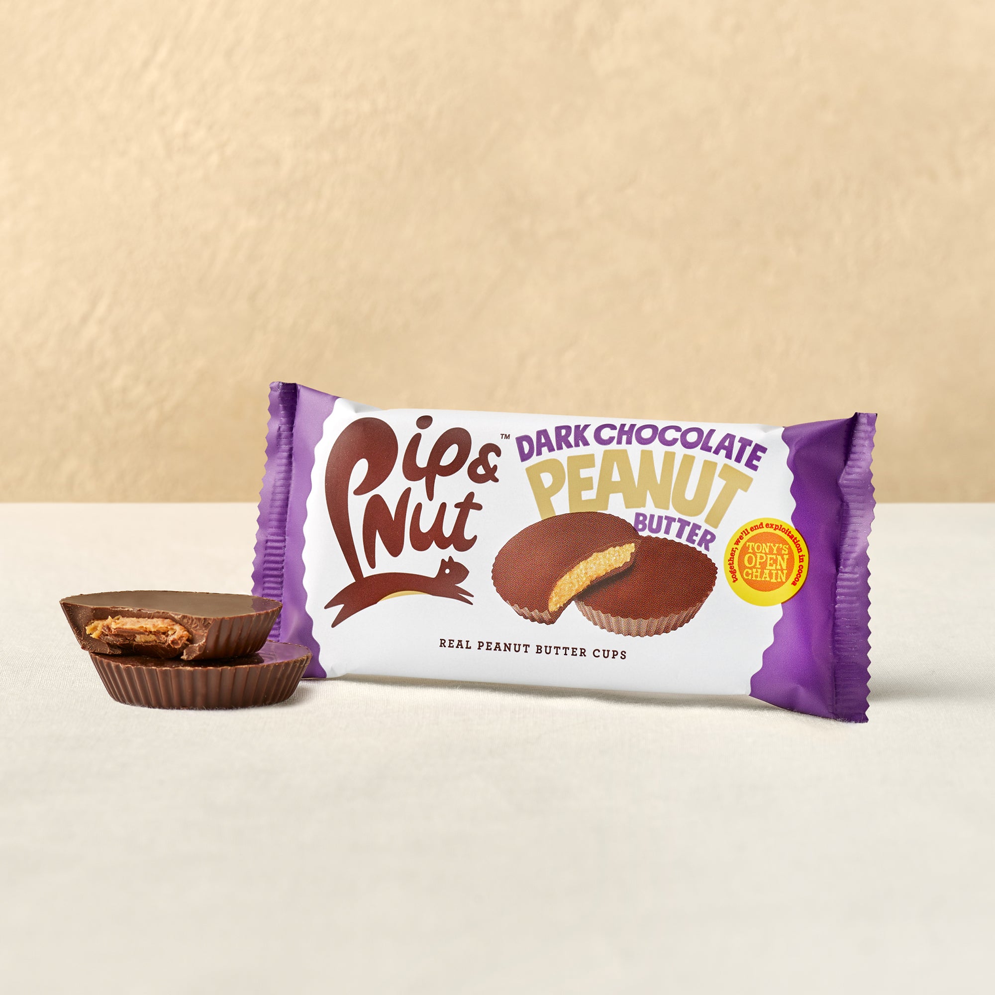Dark Chocolate Peanut Butter Cups | Pip & Nut