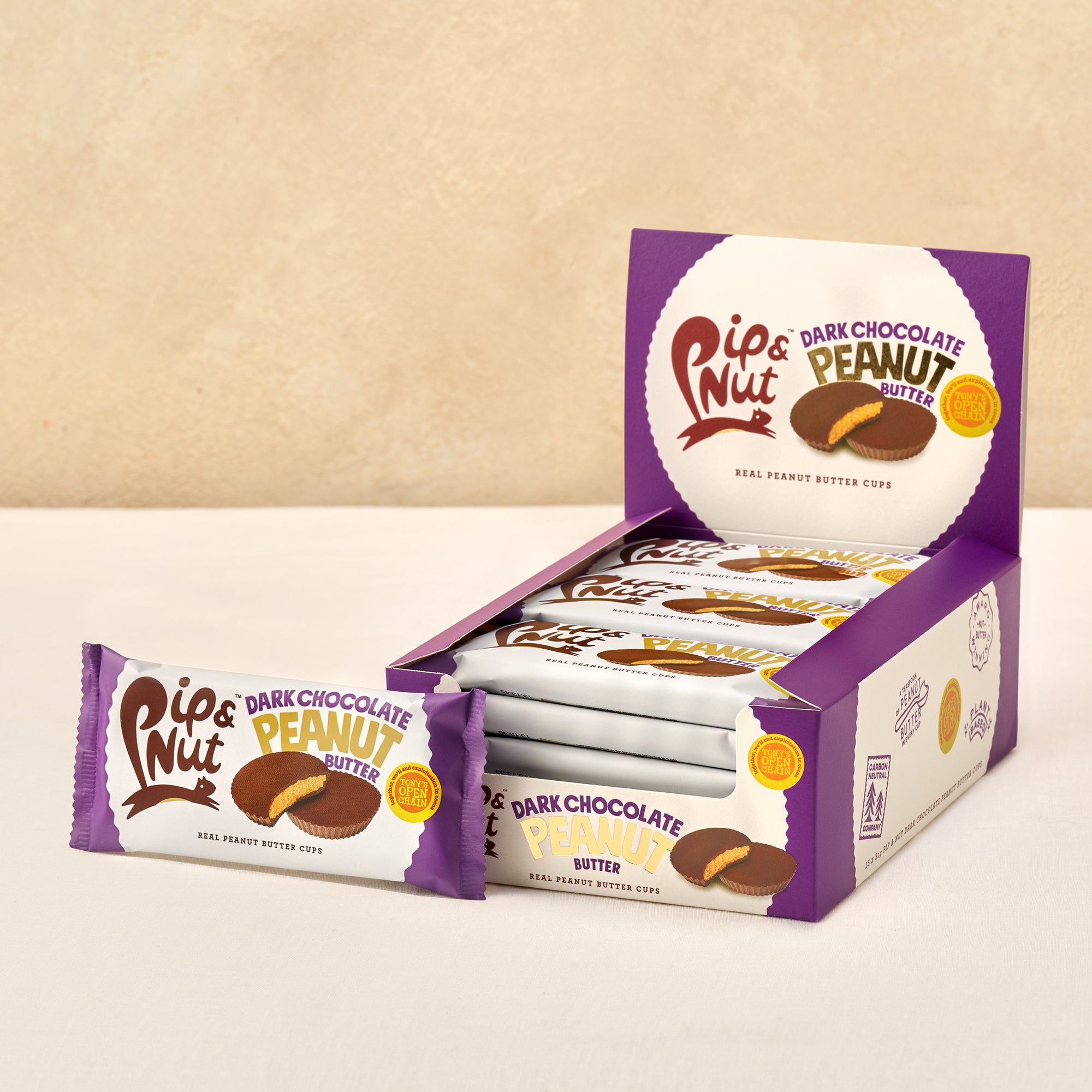 Dark Chocolate Peanut Butter Cups | Pip & Nut