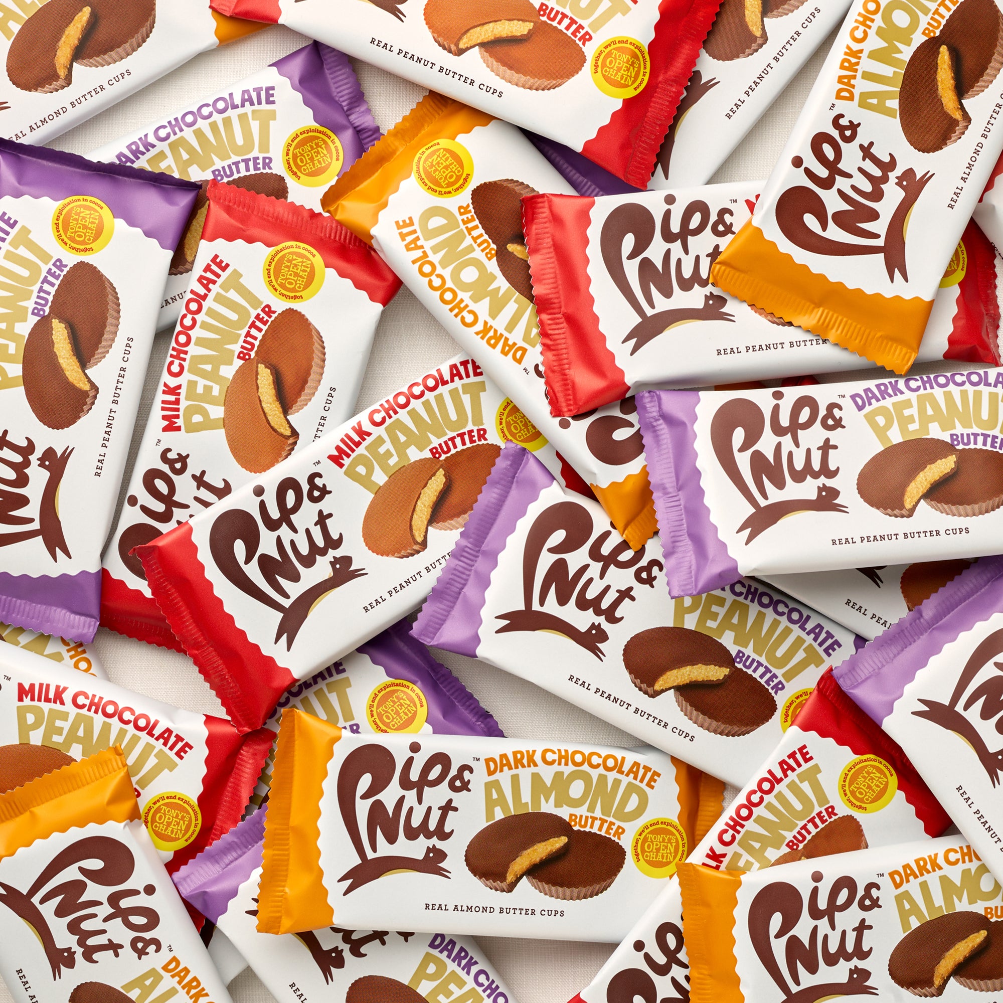 Peanut & Almond Butter Cups | Pip & Nut